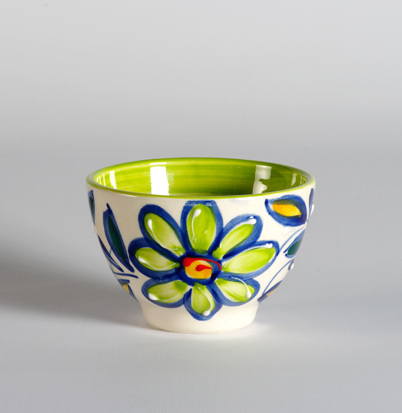 Lime Ceramic Salsa Cup – Spain Ceramics